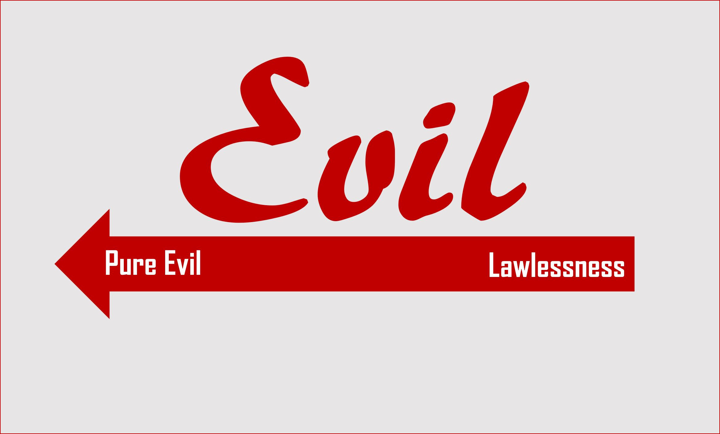 Continued Lawlessness and Outright Evil - Secure 1776